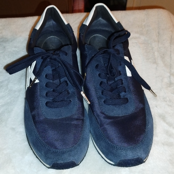 MICHAEL Michael Kors | Shoes | Michael Kors Mk Navy Blue And White ...